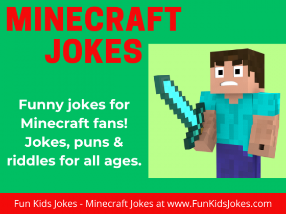 Funny Minecraft Jokes | Clean Gamer Humor and Jokes for Kids