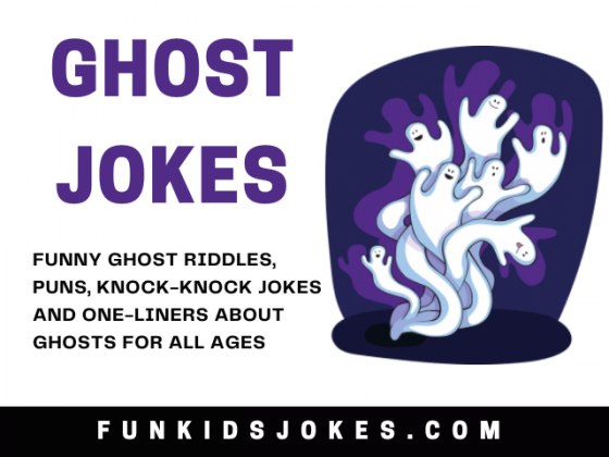 131 Ghost Jokes - Clean Ghost Jokes for Kids and Adults