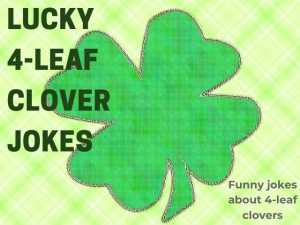 4 Leaf Clover Jokes - Four Leaf Clover Jokes - Fun Kids Jokes