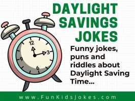 Daylight Saving Time Jokes - Clean Fall Back, Spring Forward Puns & Riddles