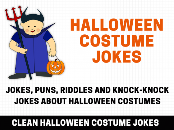 Halloween Costume Jokes - Clean Halloween Costume Jokes for Kids