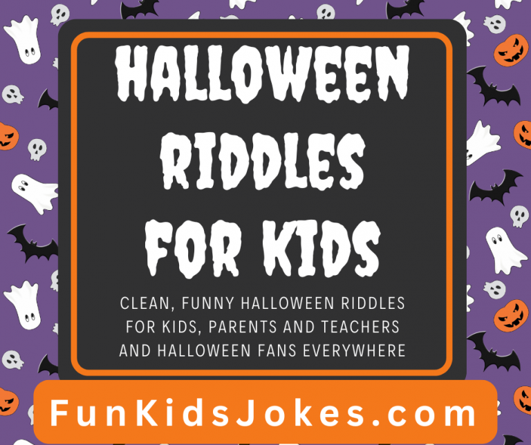 Funny Halloween Riddles for Kids, Parents & Teachers