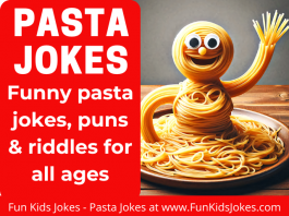 Pasta Jokes for Kids & Pasta Lovers - Funny, Clean Pasta Puns & Riddles ...