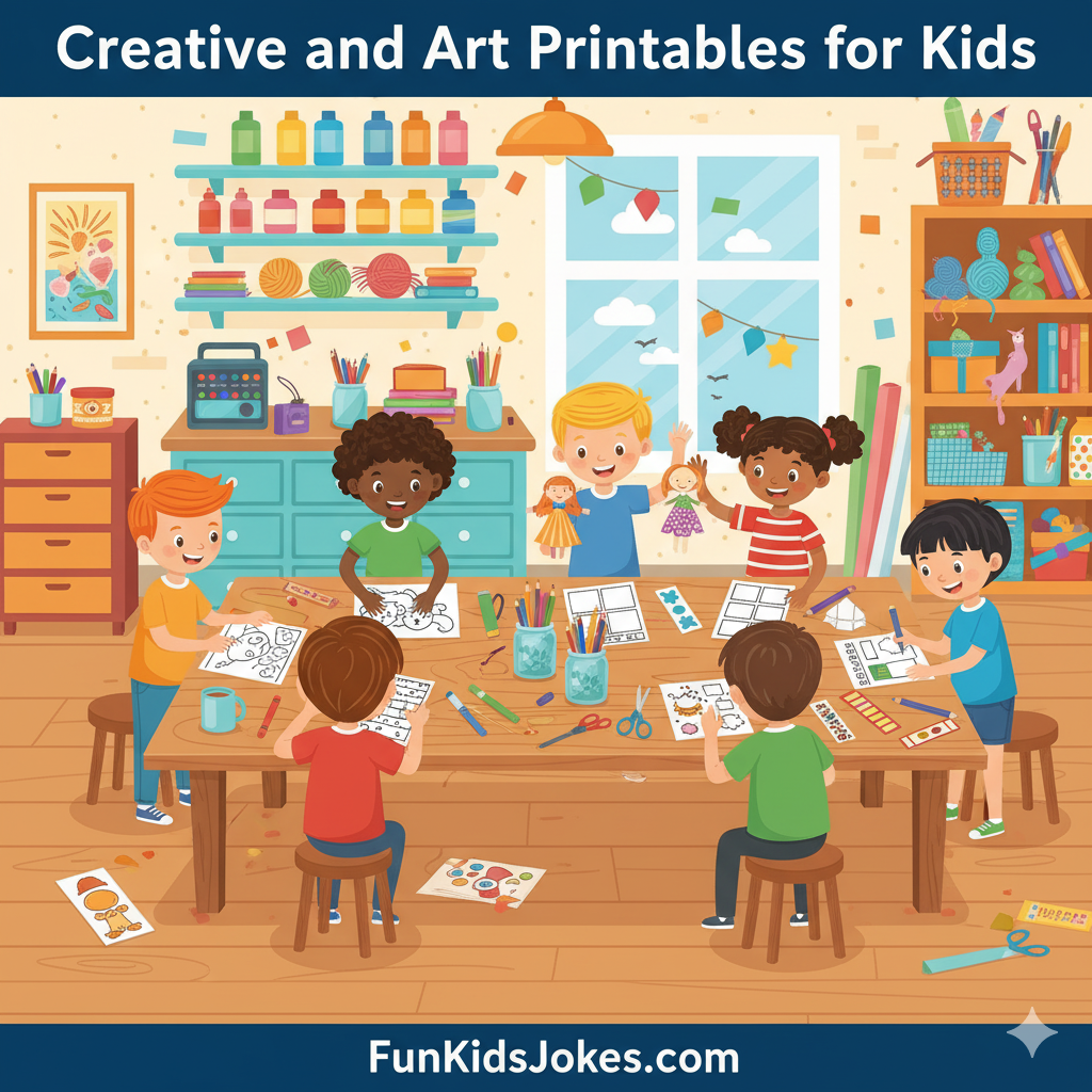 Free Creative & Art Printables for Kids